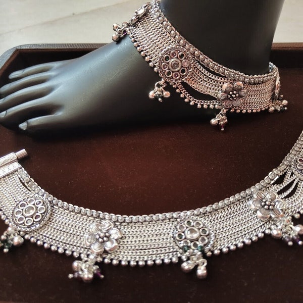 Pure Silver Payals - Etsy