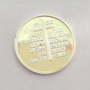 Pure Silver Jesus Christ Coin of 5 Gram - Etsy