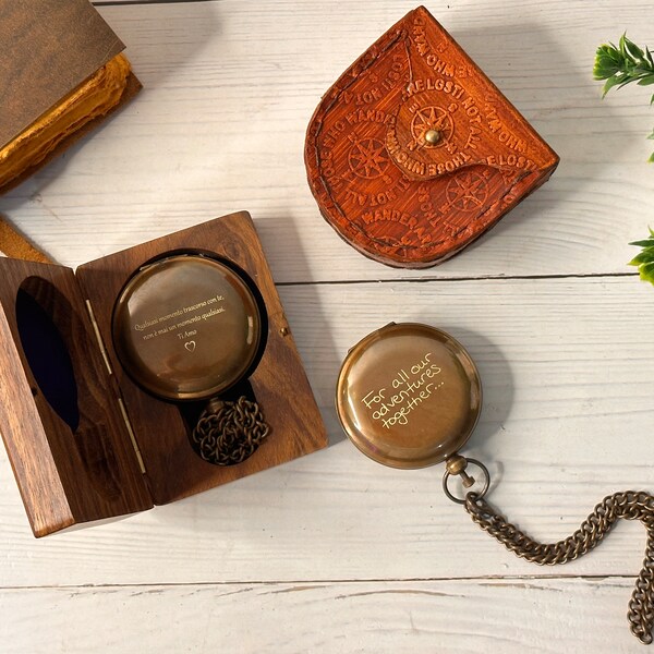 Personalized Compass - Etsy