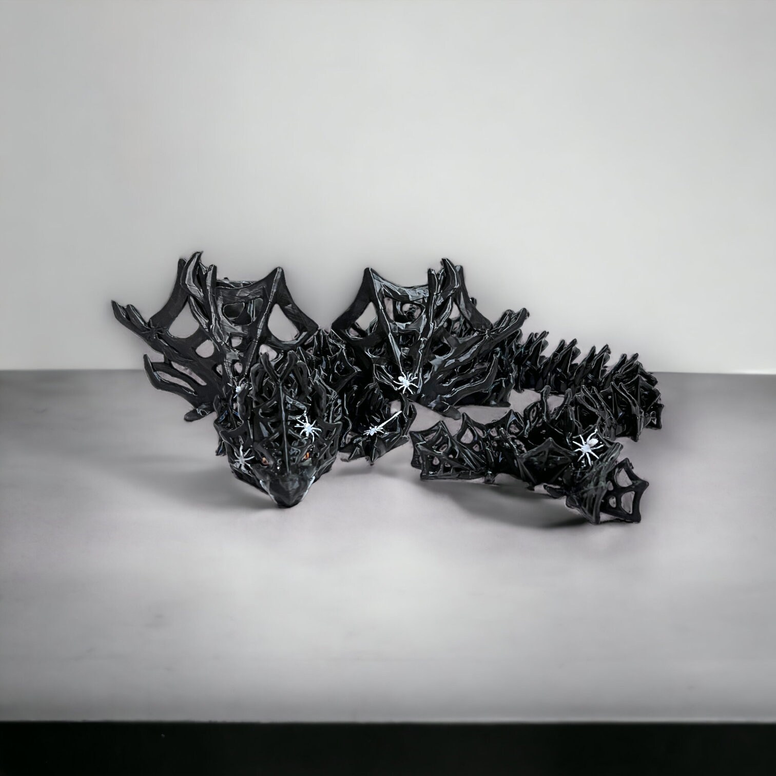 Spider Webbed Winged Dragon ,flying Dragon, 3D Print,flexible ...