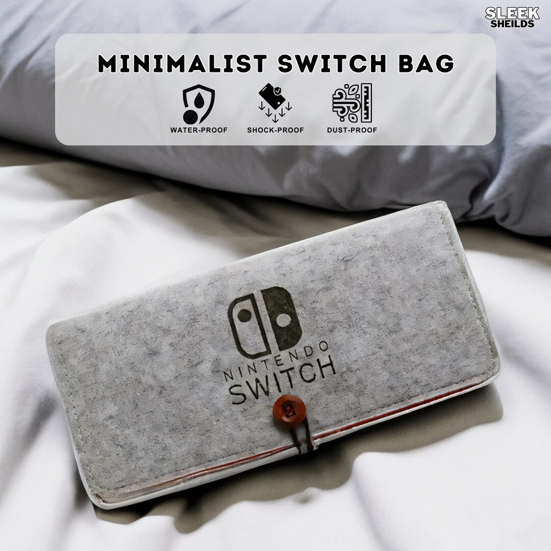 Minimalist Felt Shell Carry Bag for Nintendo Switch, Switch Carrying ...