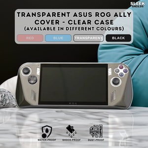 Transparent Asus ROG Ally Console Case Shockproof Protector With Built ...