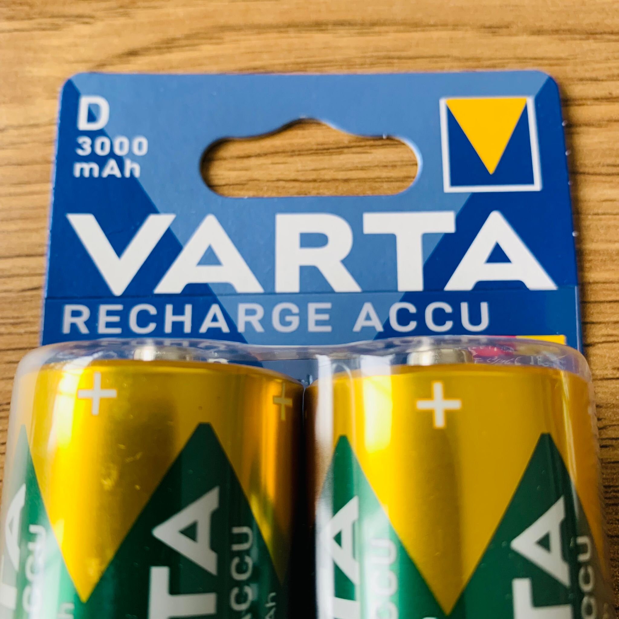 VARTA 1.2 Volt 3000mah Nimh Rechargeable D Size Large Size Battery Ni ...