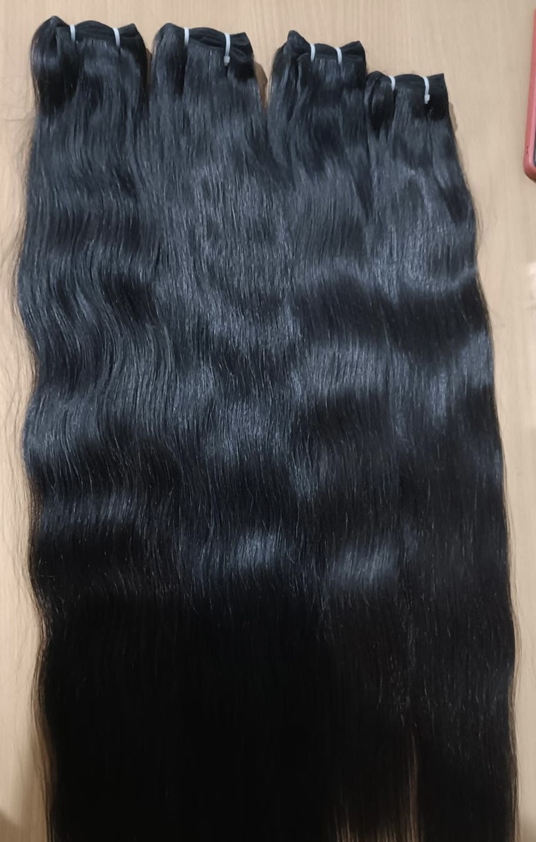 Raw Indian Natural Straight Temple Virgin Remy Hair Luxury Weft ...