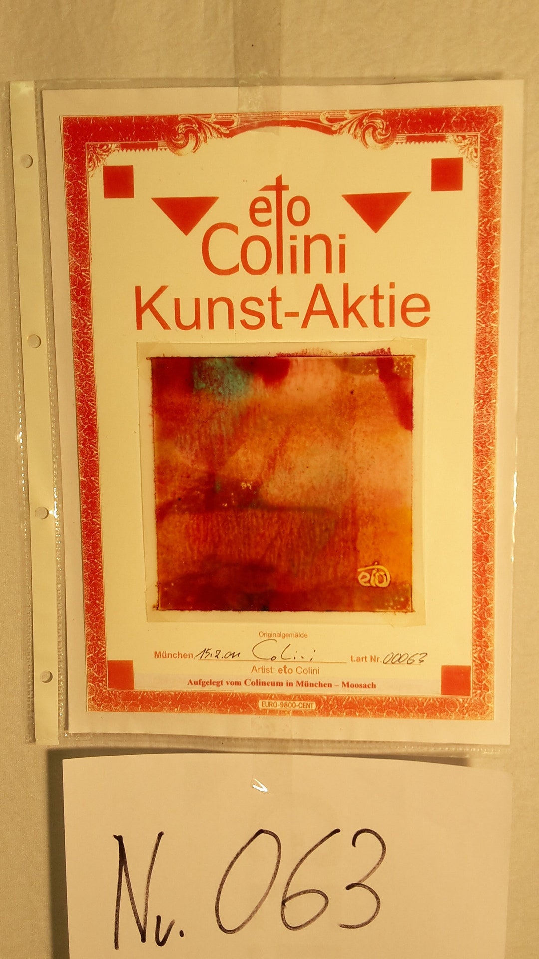 The Gift of the Year, the Eto Colini Art Share - Etsy