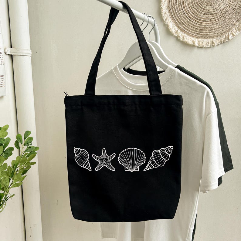 Seashell Ocean Machine Embroidery Design, Beachy Mermaid Core Summer ...