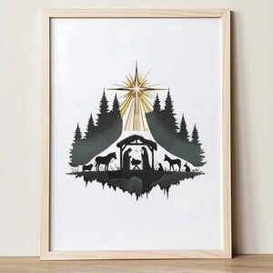 Nativity Scene Embroidery Design, the Greatest Gift of All Embroidery ...