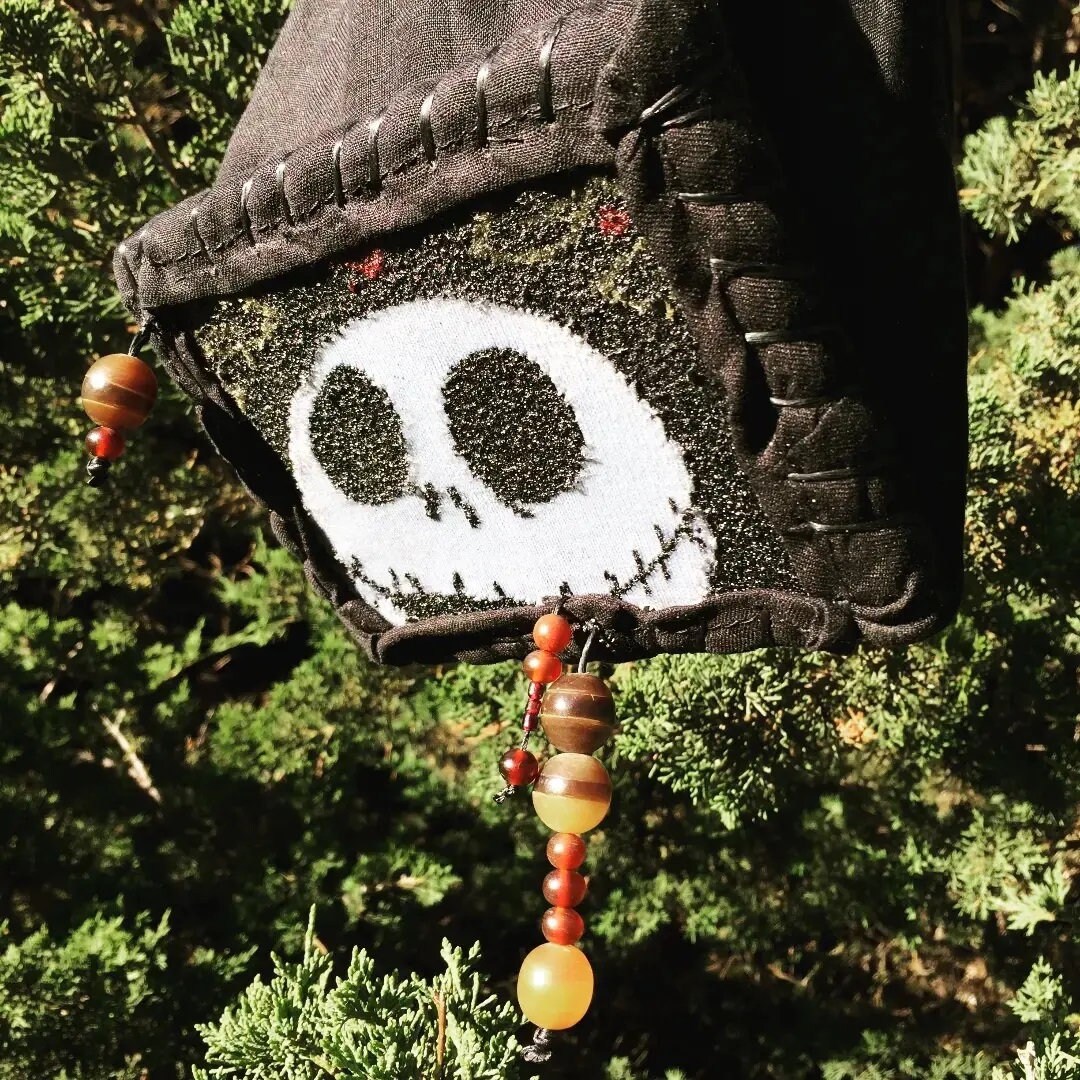 Jack Skellington Black Chalk Bag - Etsy