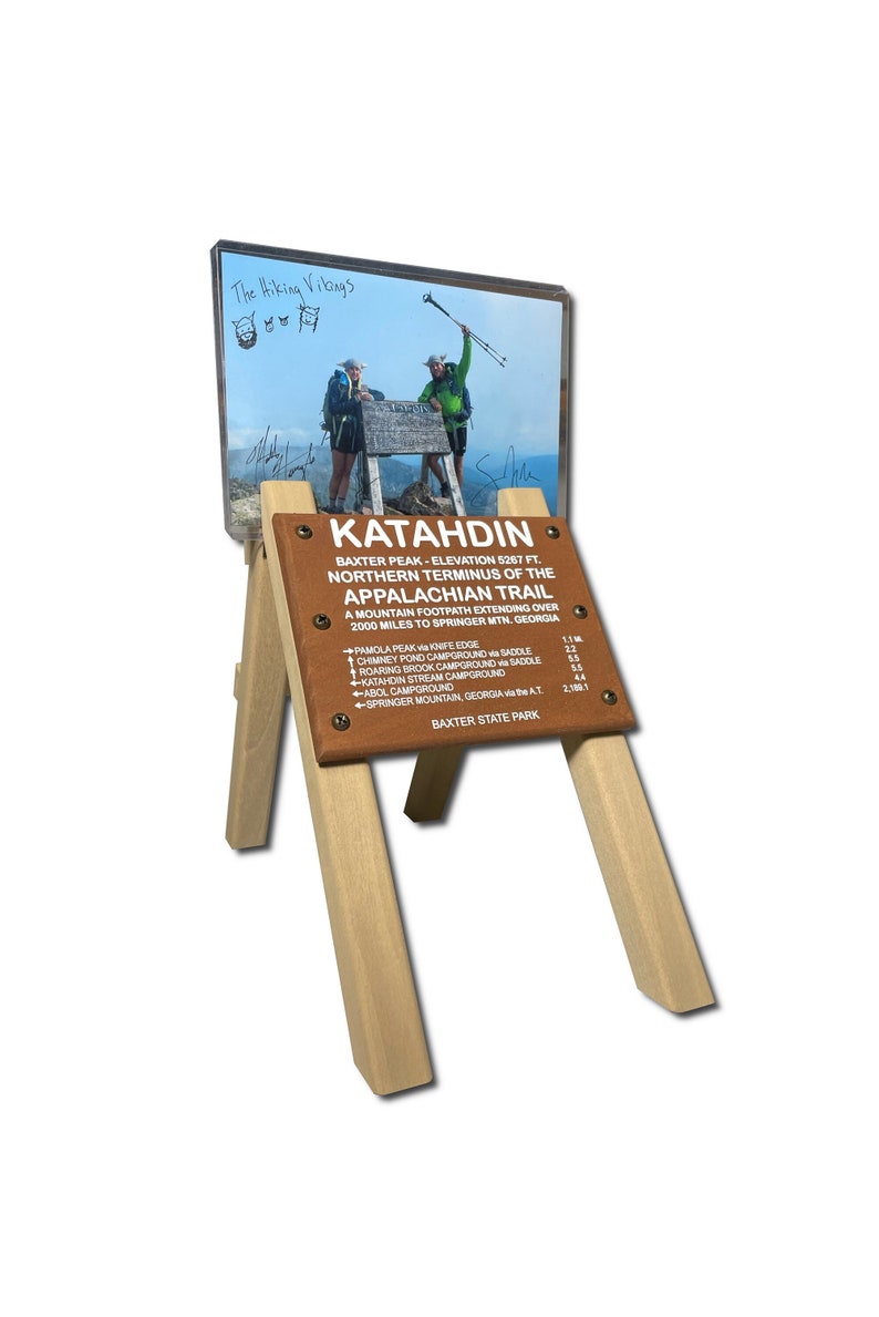 Replica Mt. Katahdin Sign Picture Holder - Etsy