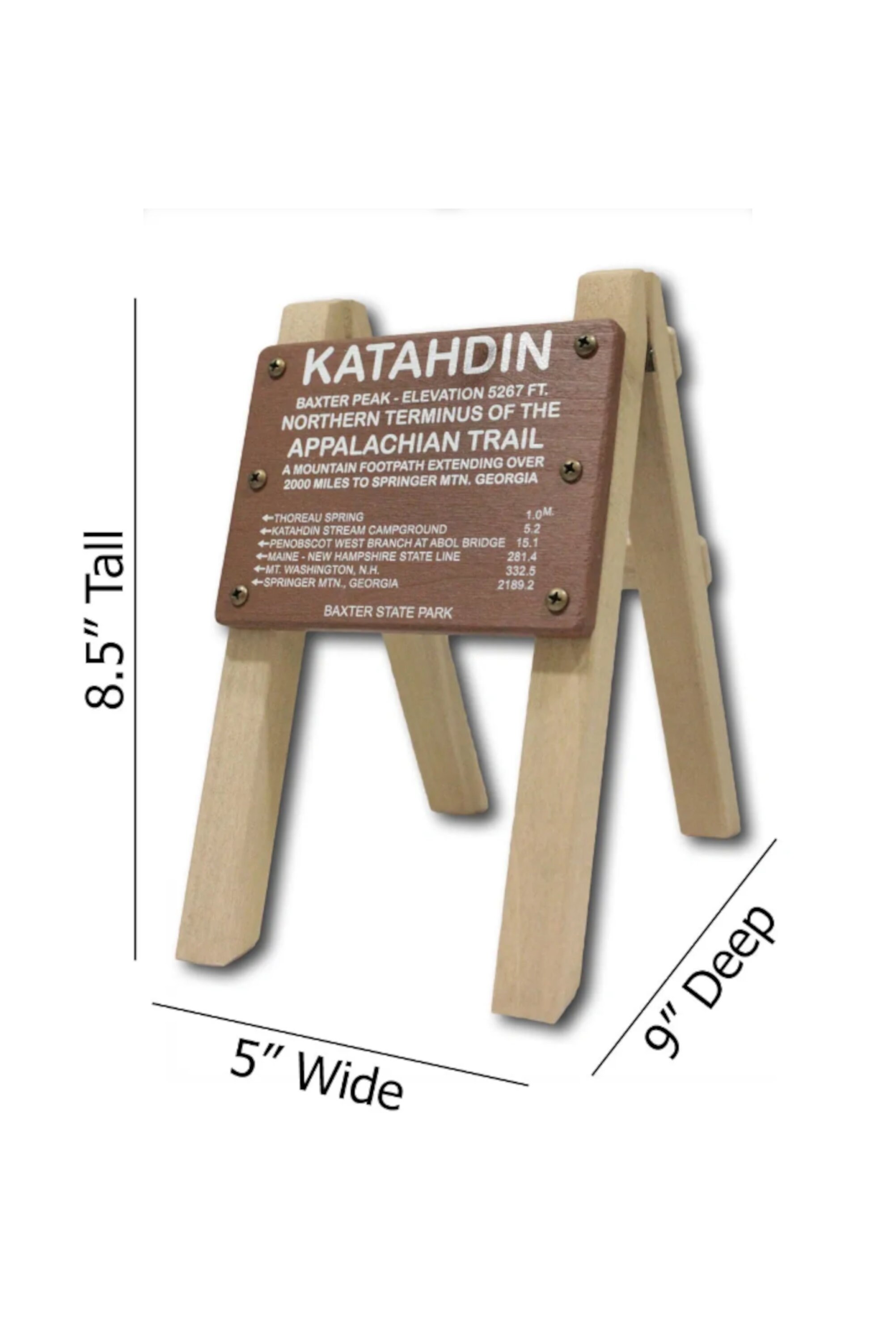 Replica Mt. Katahdin Sign Picture Holder - Etsy