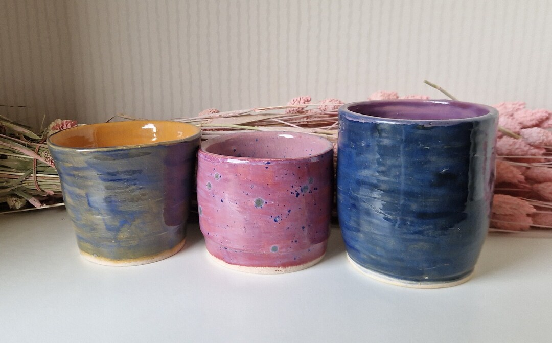 Vintage French Studio Pottery Colorful Decoration - Etsy