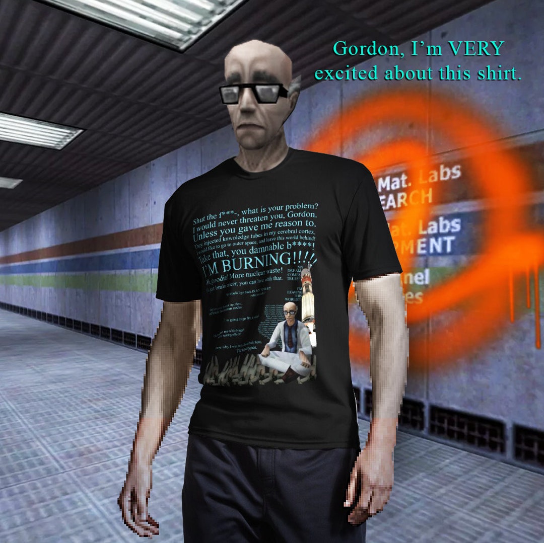 HLVRAI Bubby T-shirt | Half-life - Etsy