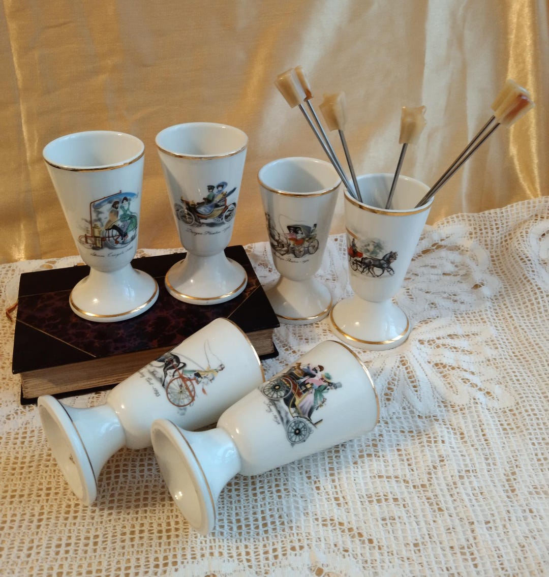 Lot De Mazagrans Vintage En Porcelaine De Limoges – Années 1960 - Etsy
