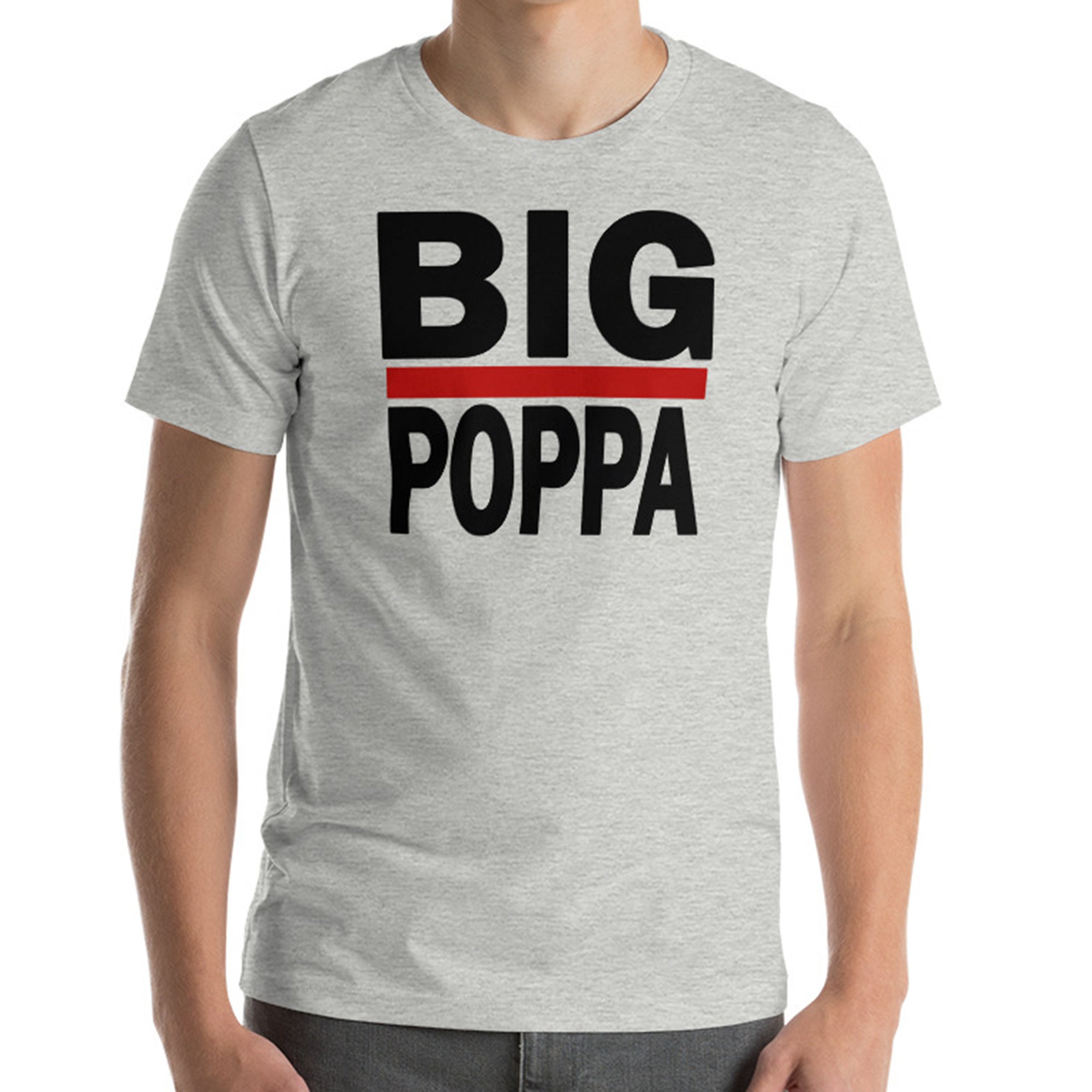 Big Poppa Hip Hop Dad Fathers Day Mens Graphic T-shirts - Etsy