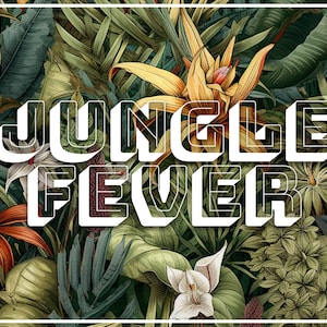 Jungle Digital Paper | Digital Paper Pack | 30 Seamless Patterns ...
