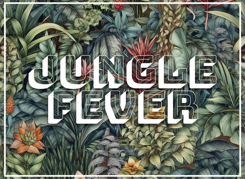 Jungle Digital Paper | Digital Paper Pack | 30 Seamless Patterns ...