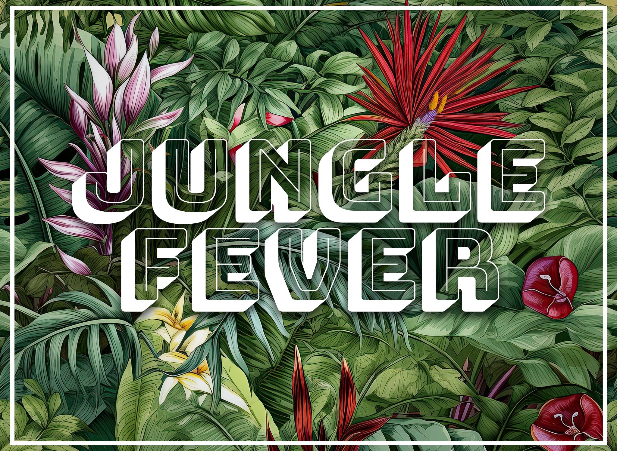 Jungle Digital Paper Digital Paper Pack 30 Seamless - Etsy