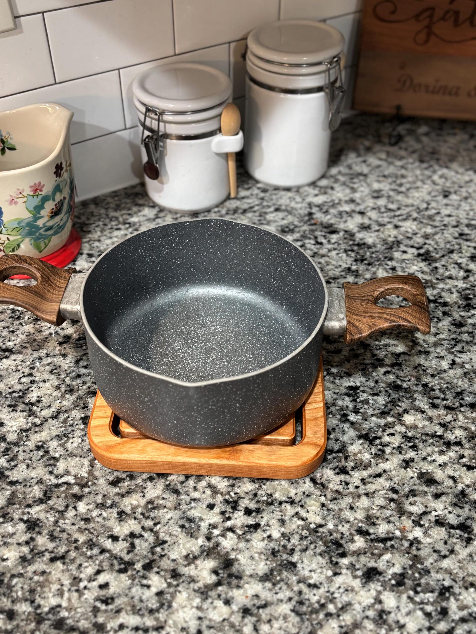 Handcrafted Hardwood Trivet Set – Custom Engraved | Housewarming Gift ...