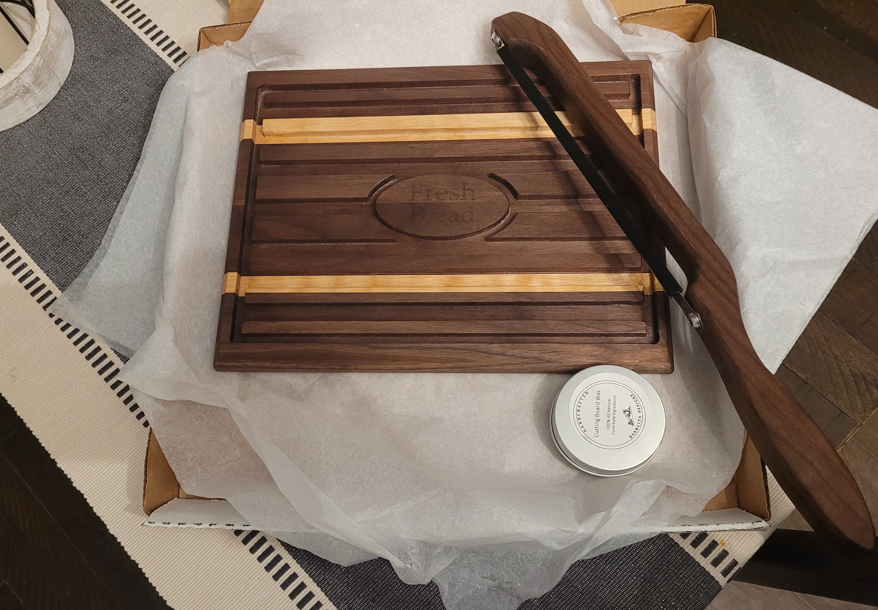 Custom Bread Cutting Board and Bread Knife - Etsy