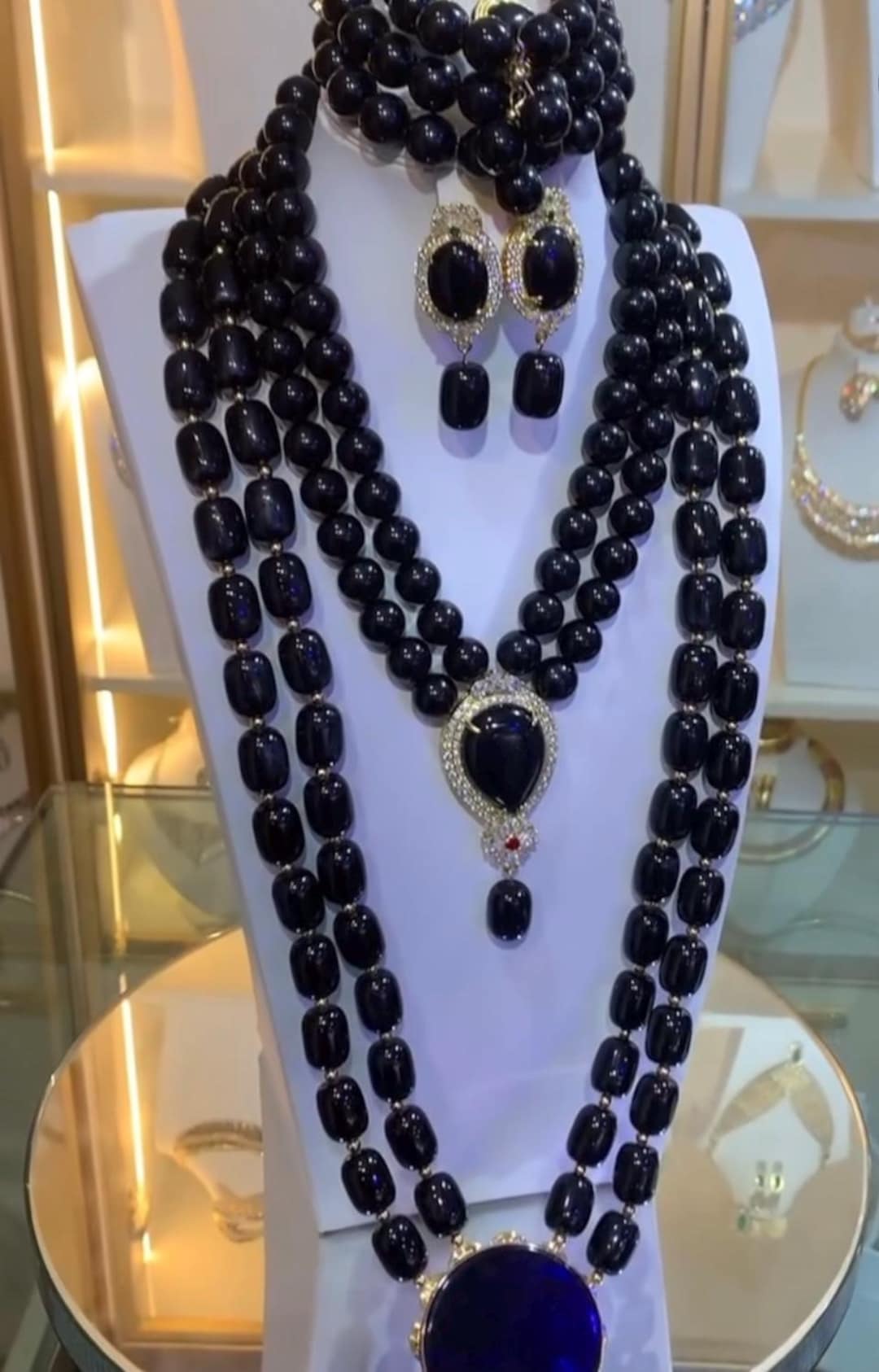 African Beads, Coral Black Bead, Beaded Necklace, Bridal Bead, Bridal ...