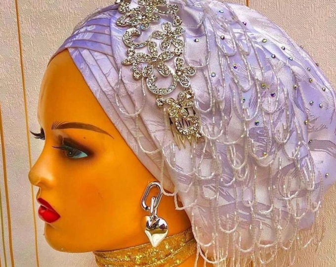 Ready to Wear Turban, African Autogele, African Women Gele, African Hat ...