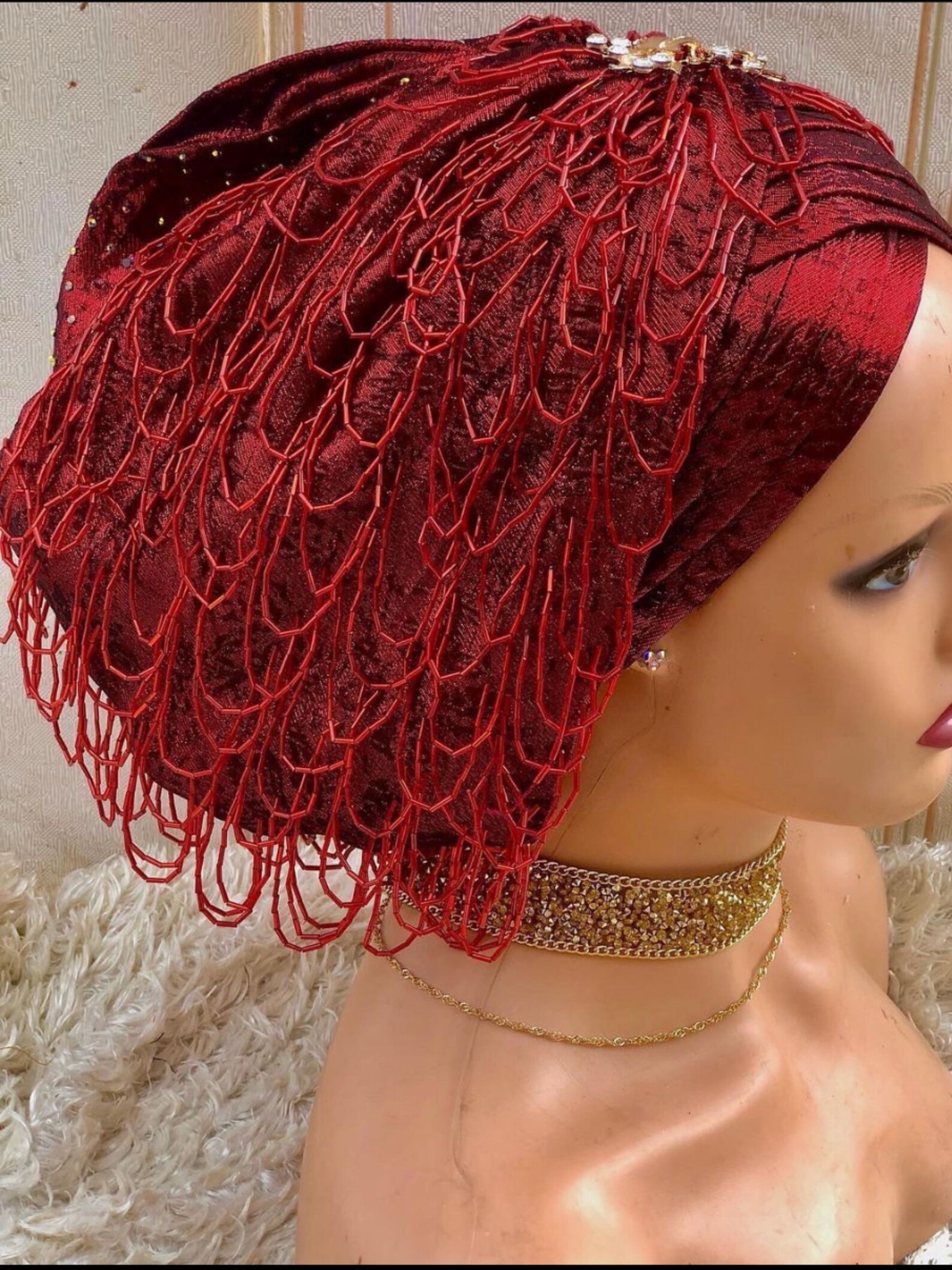 Ready to Wear Turban, African Autogele, African Women Gele, African Hat ...