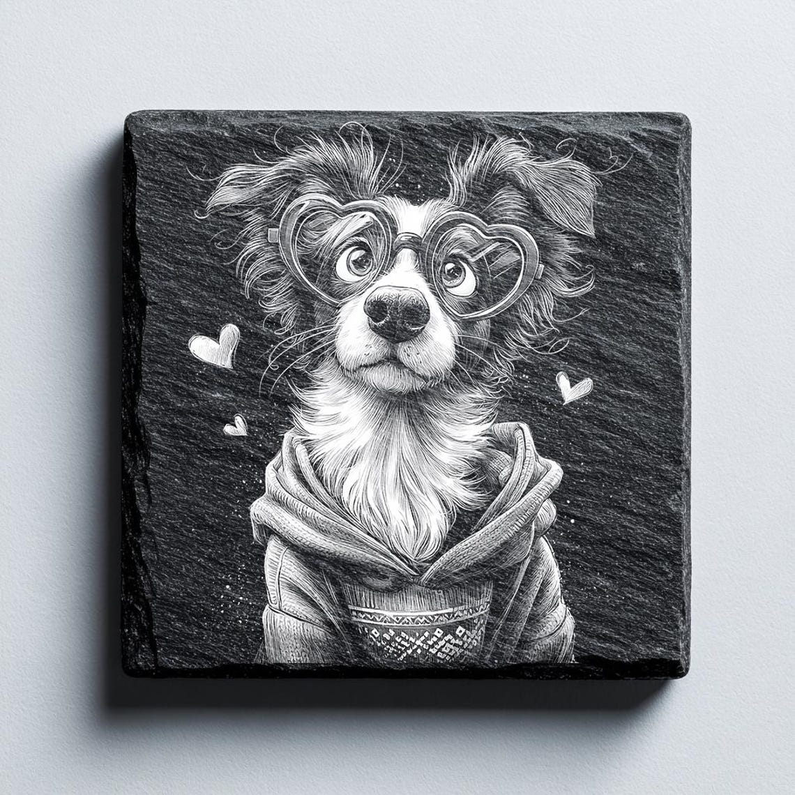Valentine Dogs Engraving Bundle – Funny Dog Pngs for Laser and CNC ...