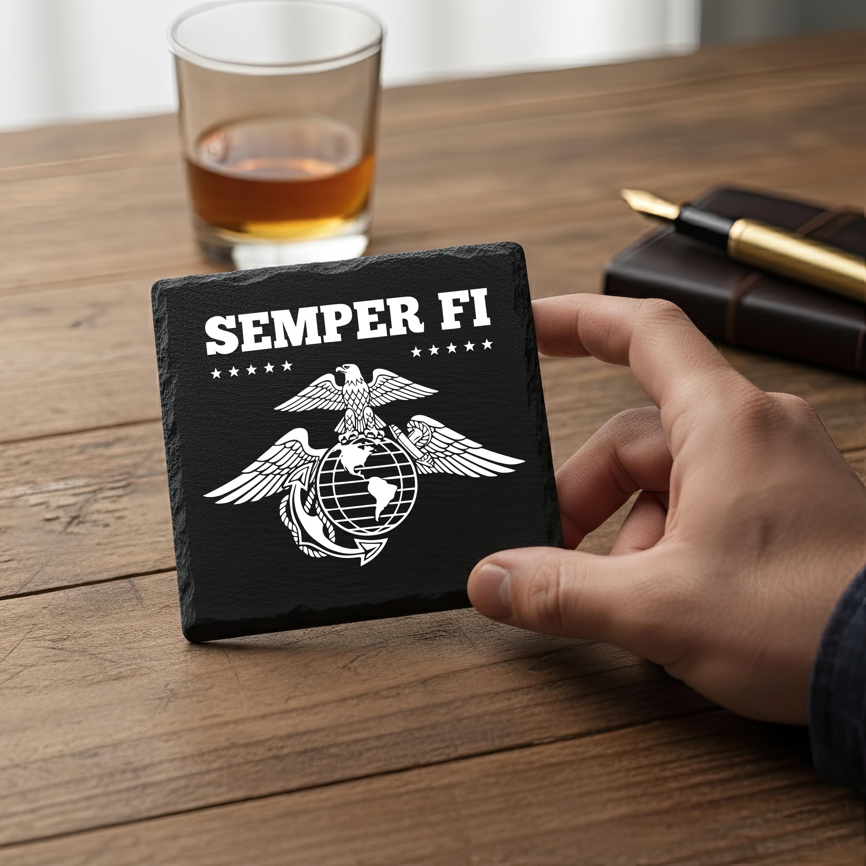 US Marine Corps Laser Engraving PNG Bundle – Digital Files for Slate ...
