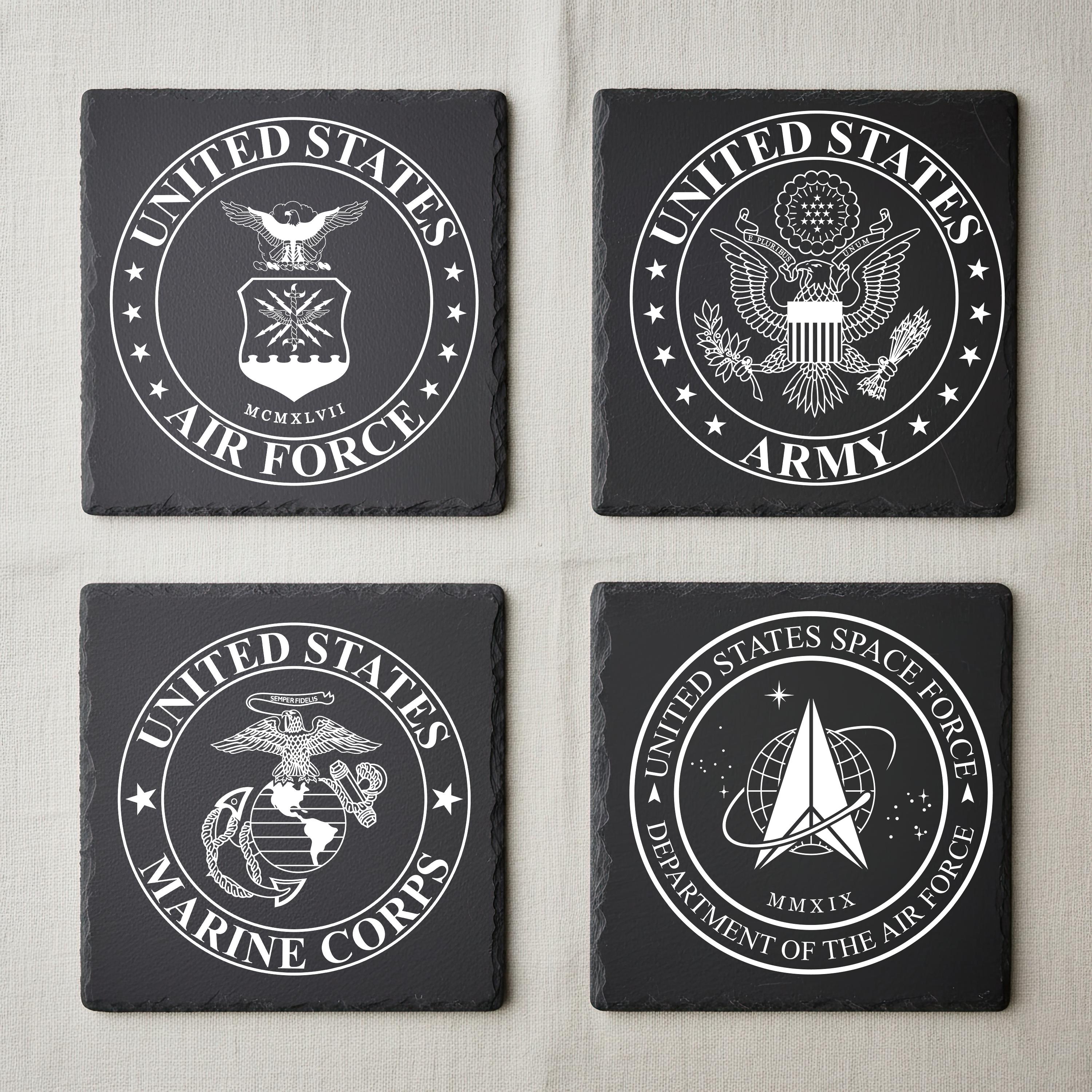 American Military Logos PNG Bundle | Laser Engraving Digital Download ...