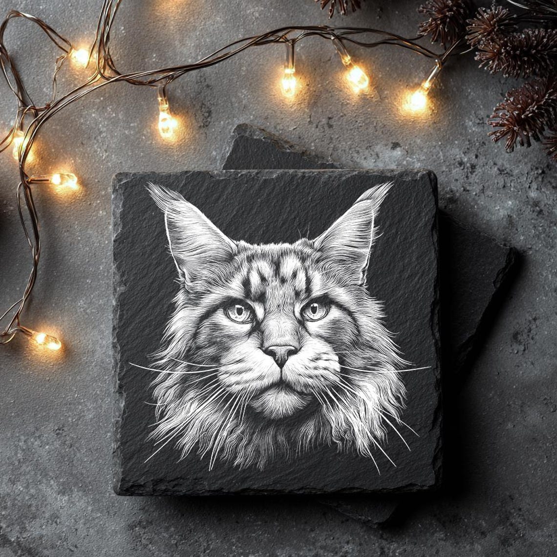 Cat Laser Engraving PNG Bundle – Feline CNC Digital Files for Glowforge ...