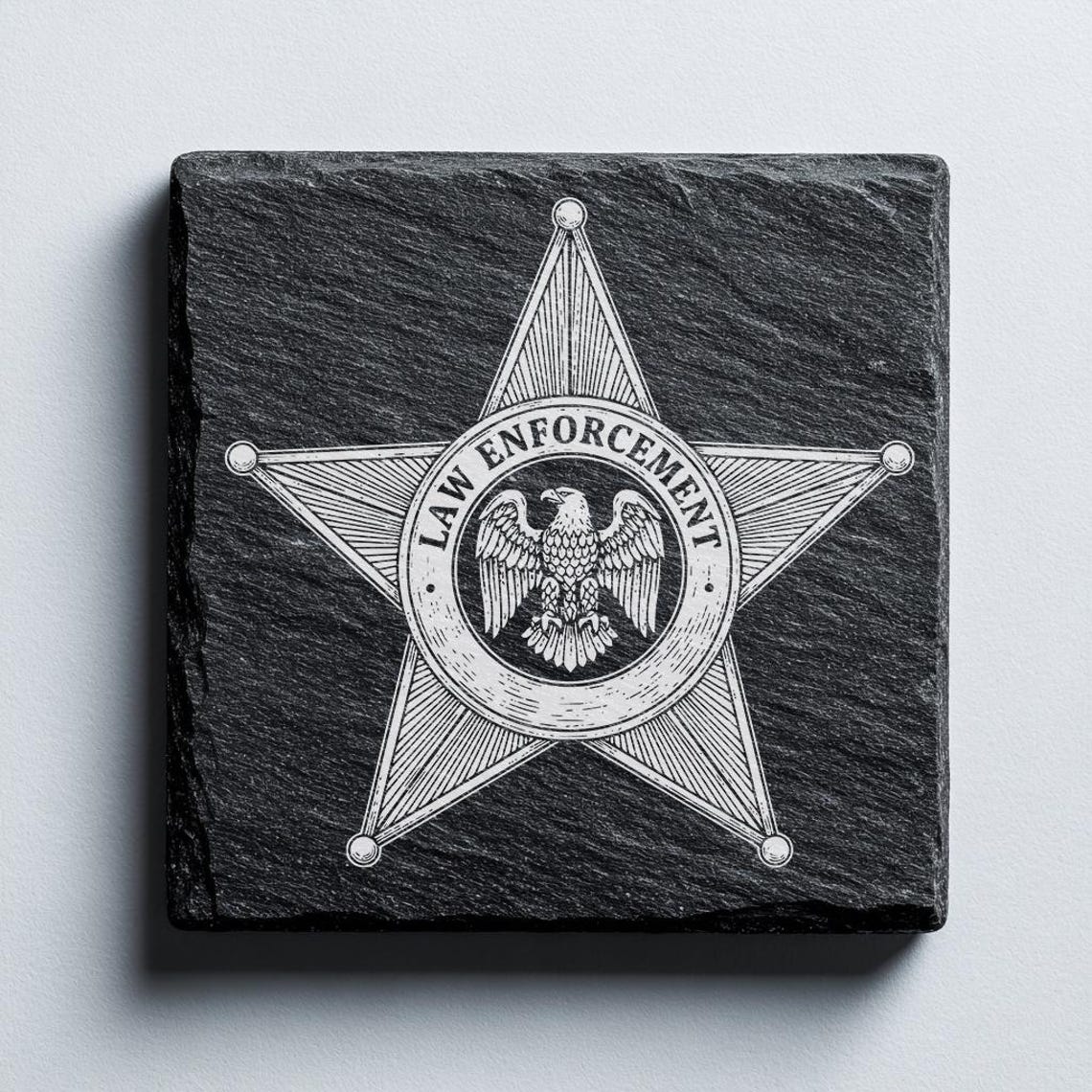 Police Laser Engraving PNG Bundle – Law Enforcement Badge Designs for ...