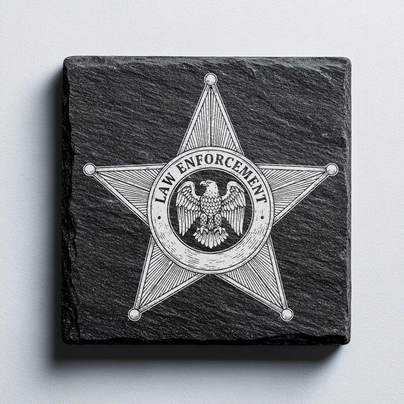 Police Laser Engraving PNG Bundle – Law Enforcement Badge Designs for ...