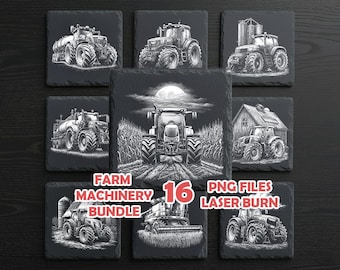 Farm Animals Laser Engraving PNG Bundle – Farmhouse CNC Digital Files ...