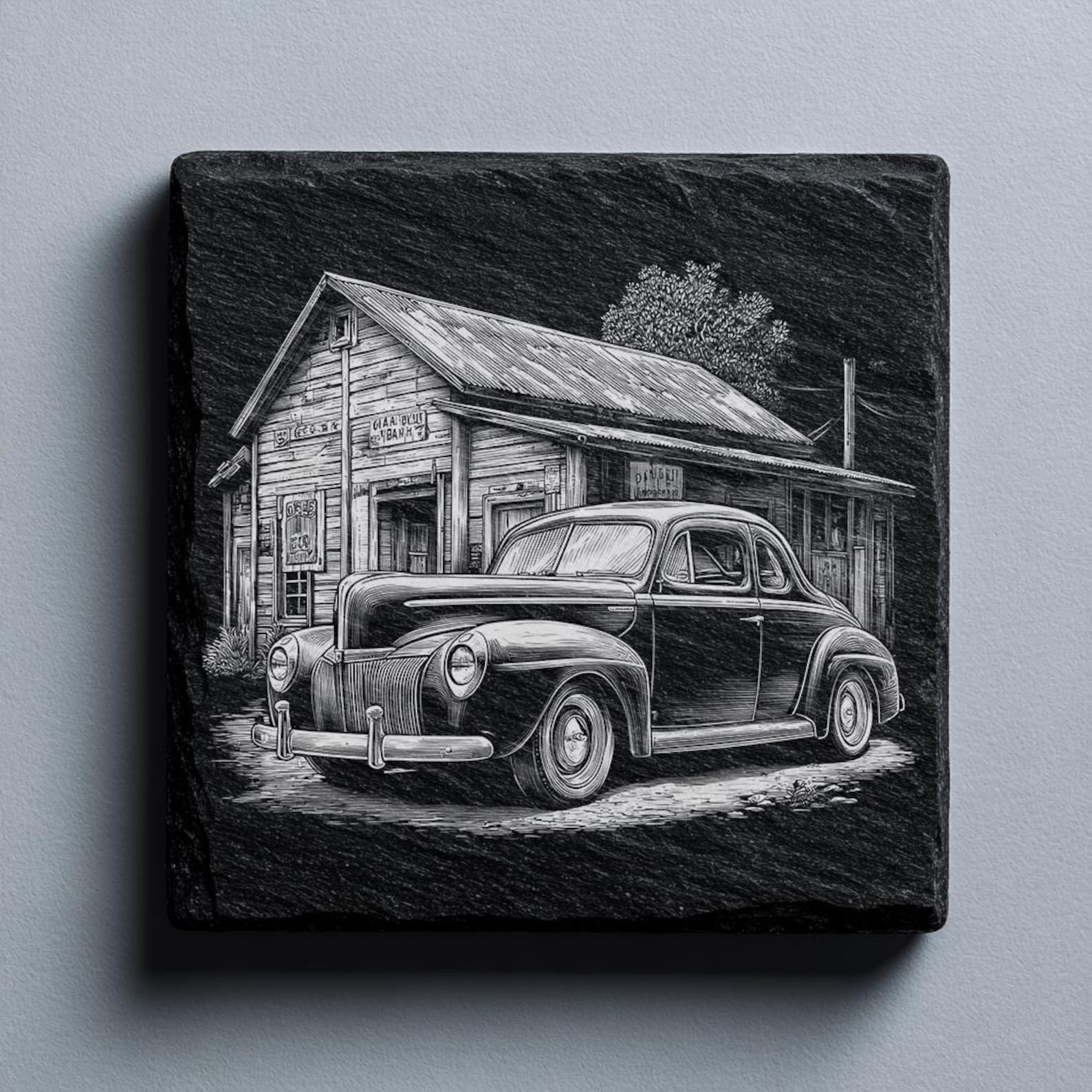 Classic American Cars Laser Engraving PNG Bundle – Digital Files for ...