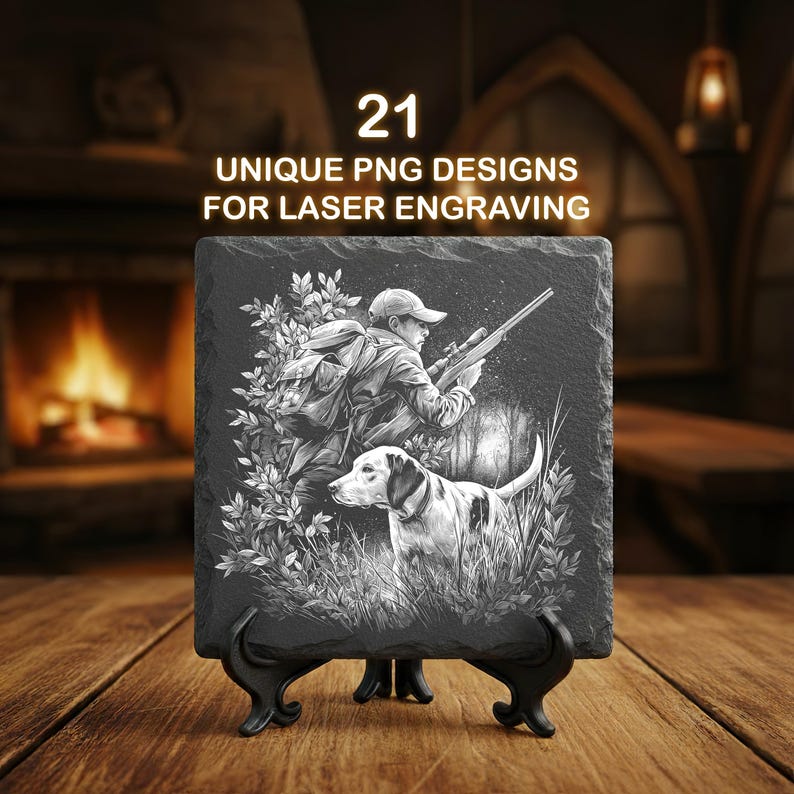 Wildlife Hunting Laser Pack – Forest Animal Engraving PNG Files for ...