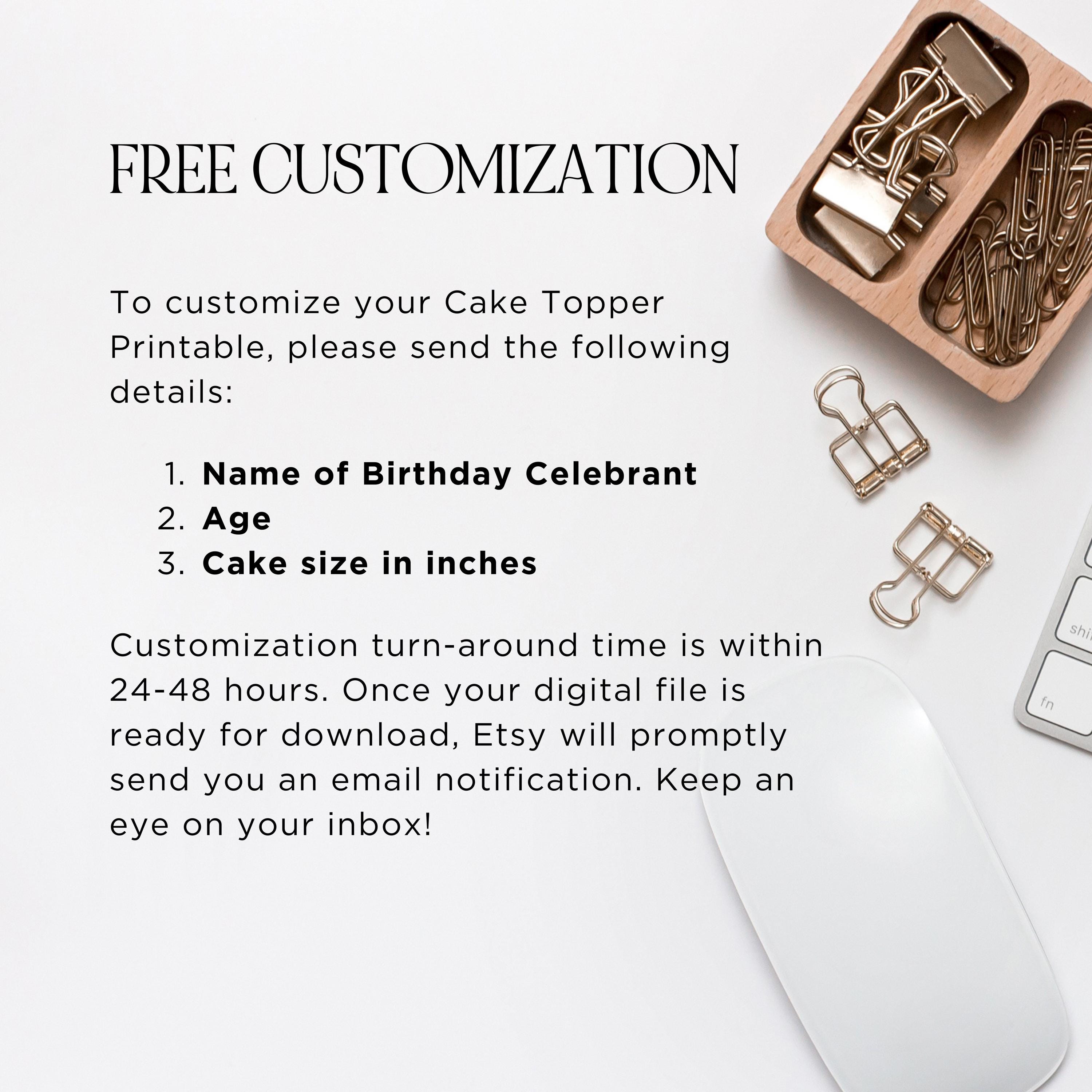 Minecrafter Cake Topper Printable Birthday, Minecrafter Cake Topper DIY ...