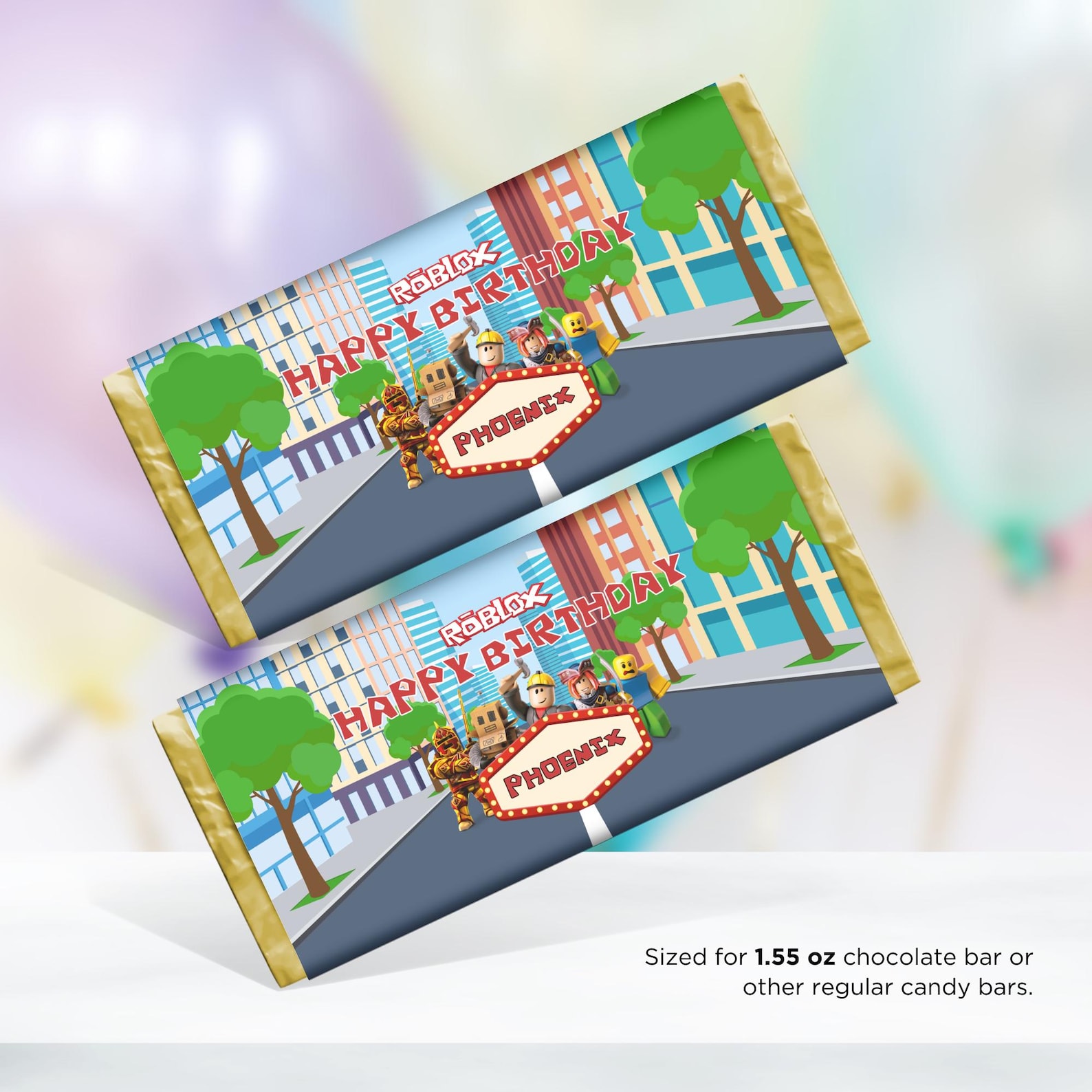 Roblox Chocolate Wrapper Printable, Roblox Chocolate Bar Wrapper ...