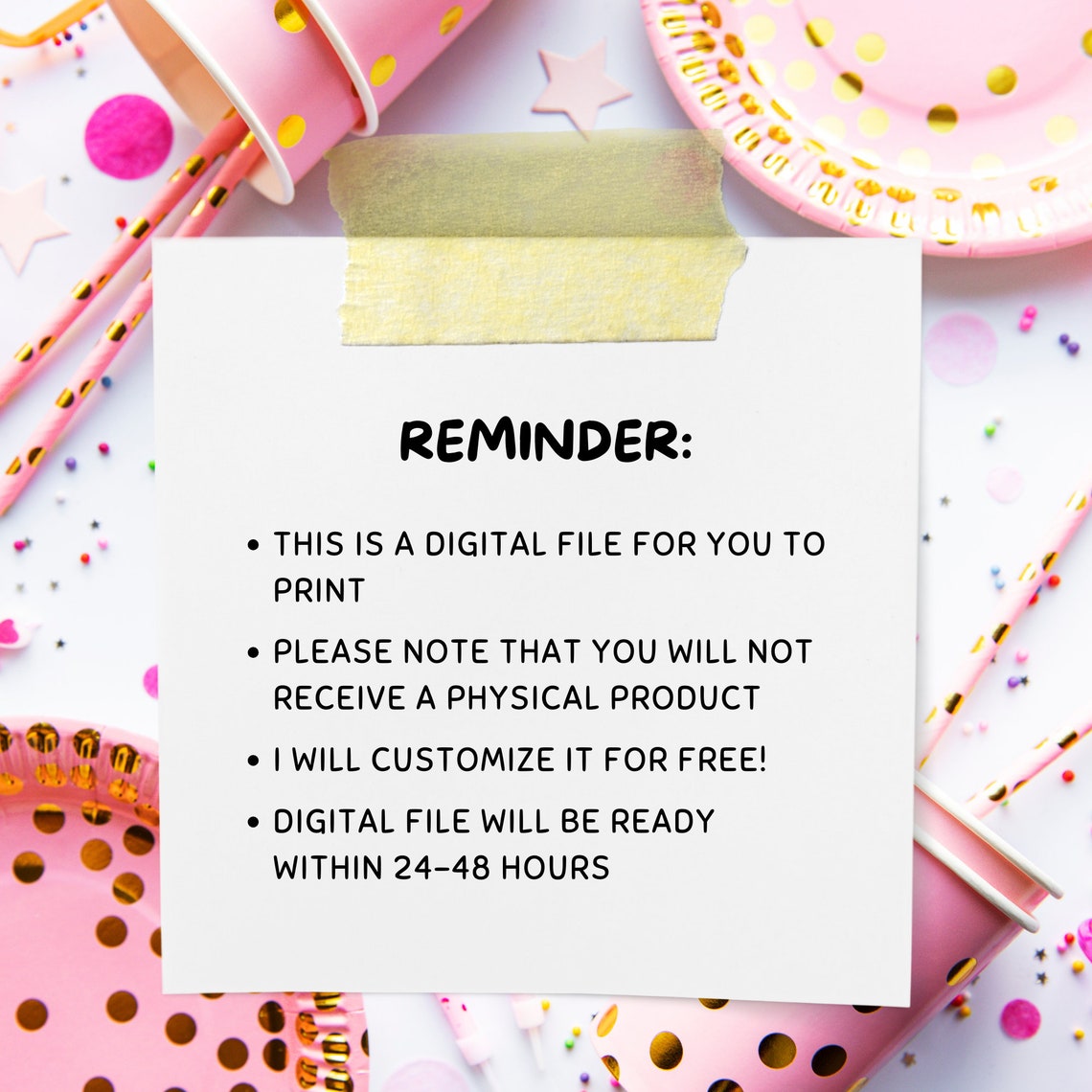 Pink Cake Topper Printable, Pink Letters Cake Toppers, Custom Birthday ...