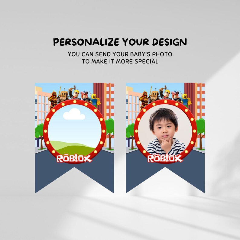 Roblox Birthday Banner Printable, Free Customize, Printable Roblox ...
