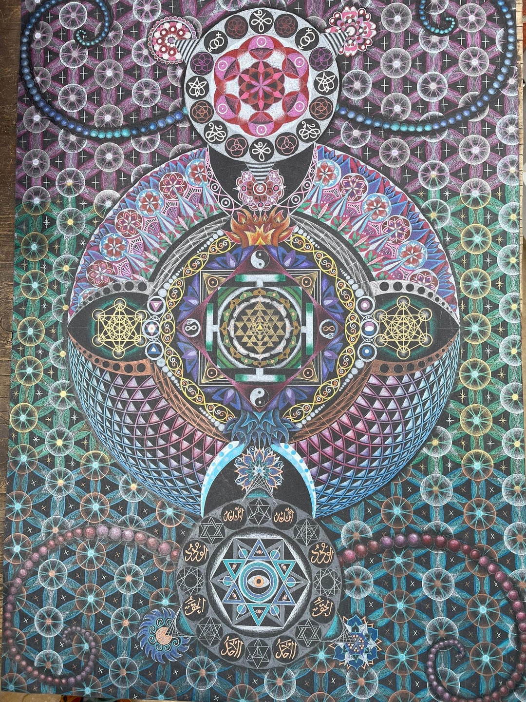 Unified Duality Sacred Geometry Inspired Visionary, Meditative ...