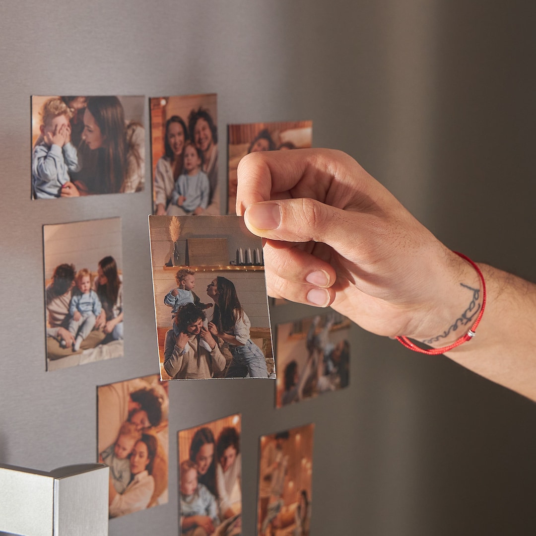 Personalized Photo Magnet Set, Rectangle Shaped Photo Magnet, Custom ...