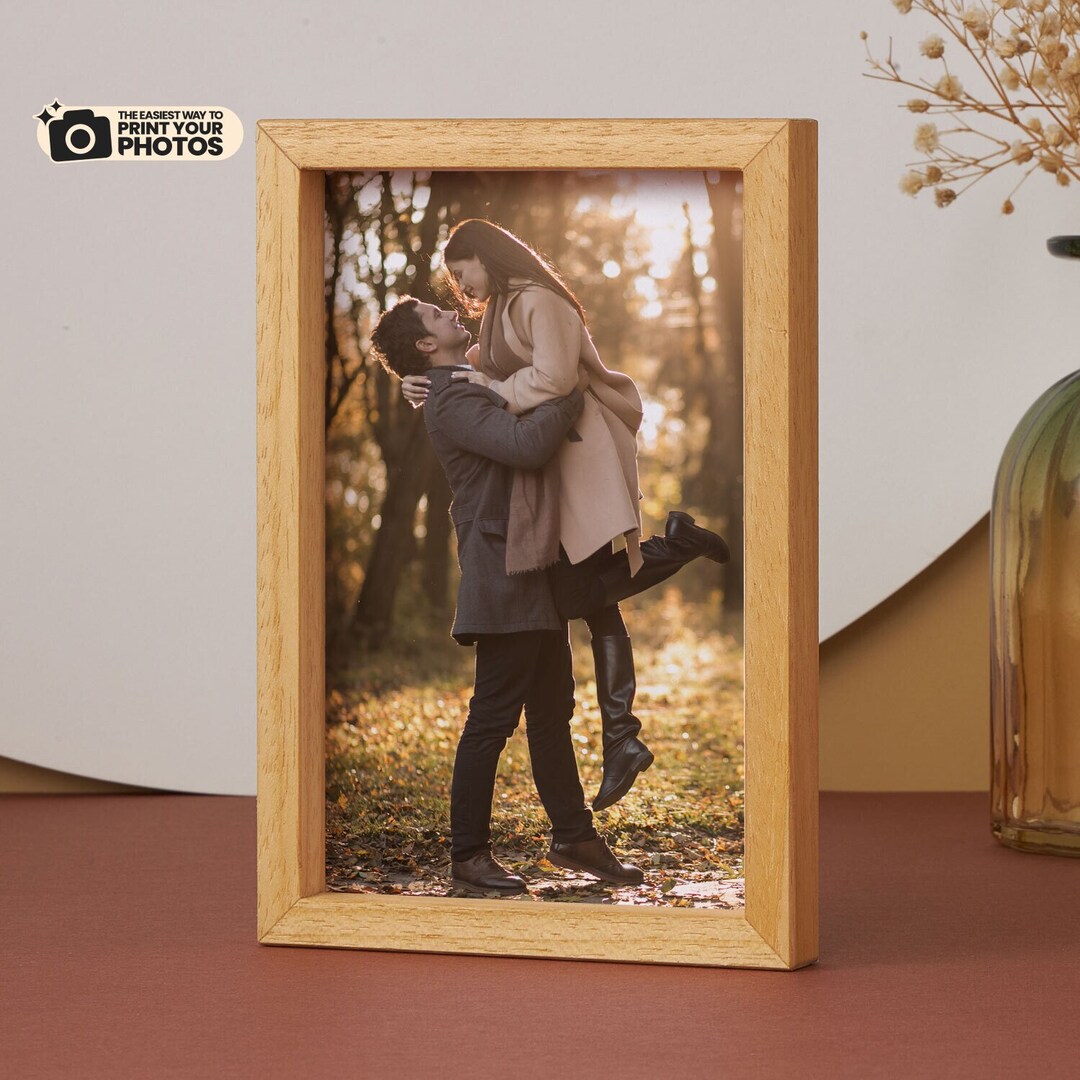 Wooden Photo Personalized Frame, Desk Frame, Custom Photo Frame, Custom ...