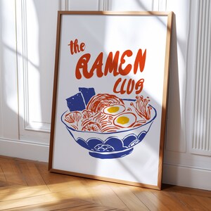Ramen Club Unframed Poster Print | Pop Art | Food Print | Ramen Poster ...