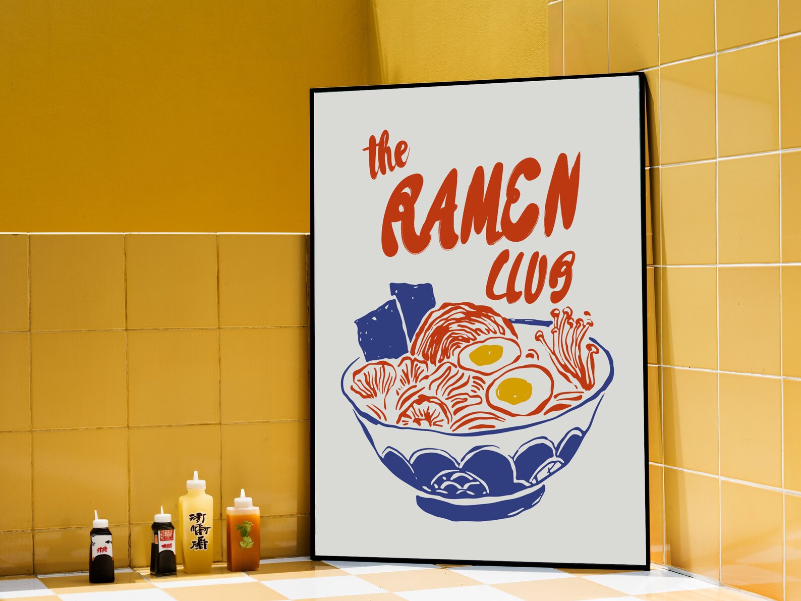 Ramen Club Unframed Poster Print | Pop Art | Food Print | Ramen Poster ...