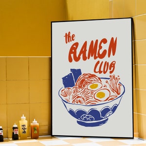 Ramen Club Unframed Poster Print | Pop Art | Food Print | Ramen Poster ...
