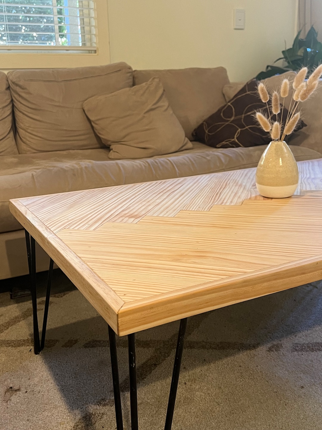 Herringbone Coffee Table - Etsy