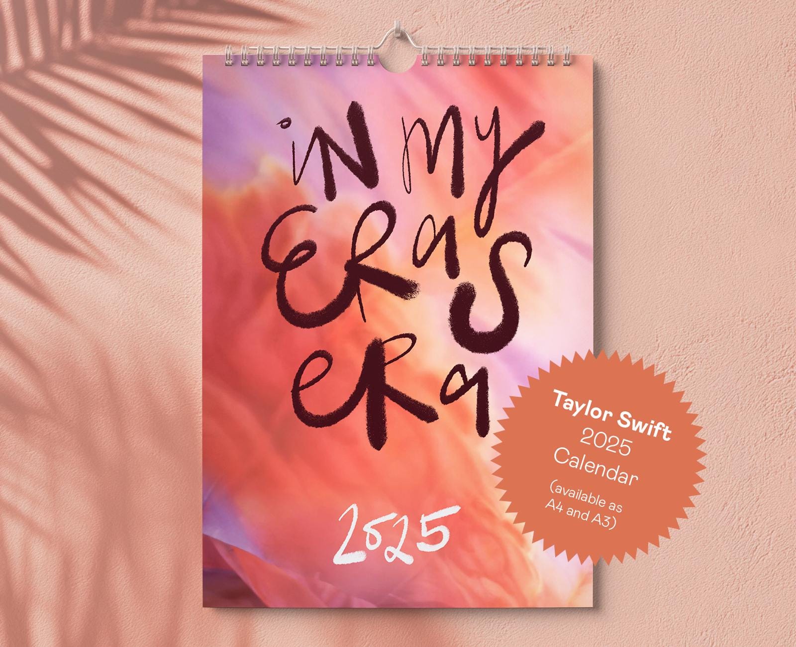Taylor Swift 2025 Calendar Swifties Calendar in My Eras Era Calendar ...