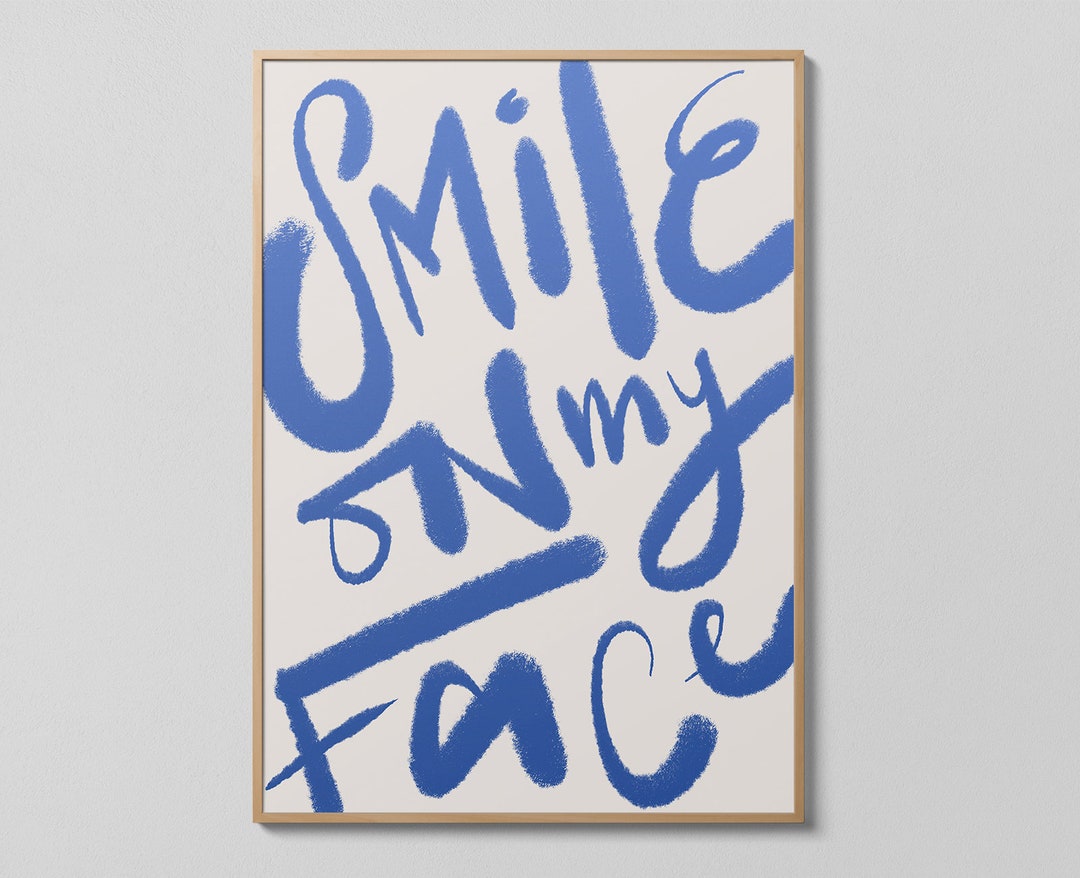 Fred Again Danielle smile on My Face Print Lyrics Print - Etsy