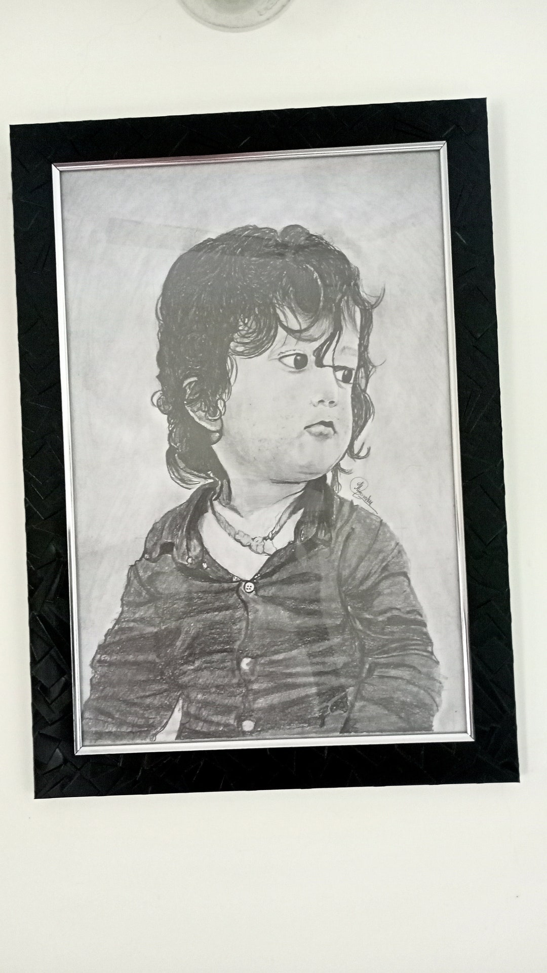 Handmade Pencil Sketch Sketch for Wall Hanging Customise - Etsy