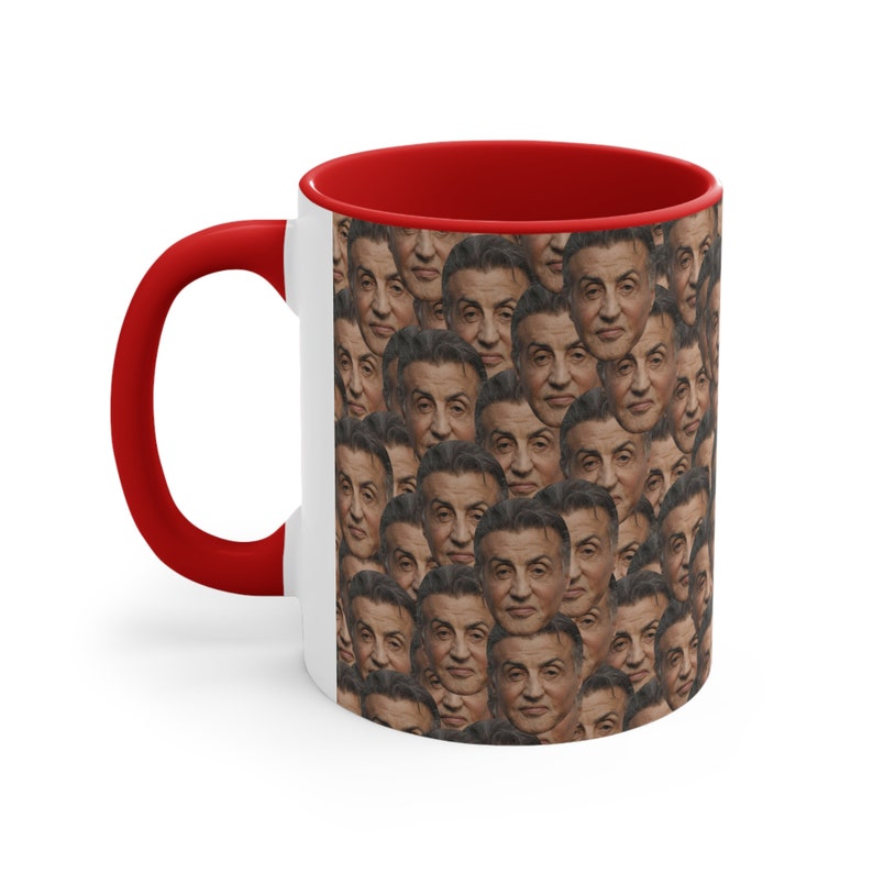 Sylvester Stallone Mug | Celebrity Coffee Mug Gift Idea | Mug for Rocky ...